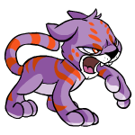Purple Kougra | Rainbow Pool | Neopets Wardrobe