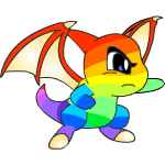shoyru_rainbow_right.gif | Neopets Image Emporium