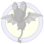 Shadow Korbat | Rainbow Pool | Neopets Wardrobe