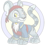 Pirate Kougra | Rainbow Pool | Neopets Wardrobe