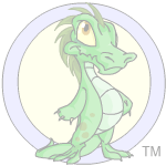 Green Krawk | Rainbow Pool | Neopets Wardrobe
