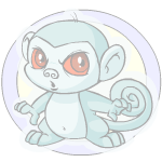 Ghost Mynci | Rainbow Pool | Neopets Wardrobe