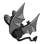 Shadow Korbat | Rainbow Pool | Neopets Wardrobe
