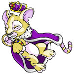 Royal Girl Kougra | Rainbow Pool | Neopets Wardrobe