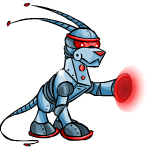 Robot Gelert | Rainbow Pool | Neopets Wardrobe