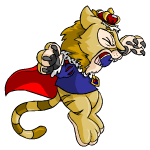 Royal Boy Kougra | Rainbow Pool | Neopets Wardrobe