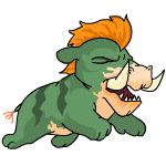 Mutant Moehog | Rainbow Pool | Neopets Wardrobe