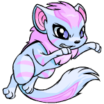 Striped Xweetok | Rainbow Pool | Neopets Wardrobe