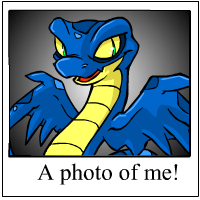 Blue Hissi | Rainbow Pool | Neopets Wardrobe