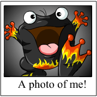 Fire Quiggle | Rainbow Pool | Neopets Wardrobe